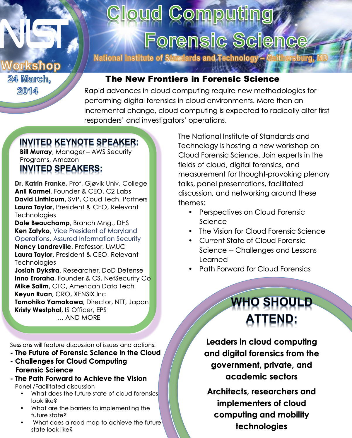 Decoding the NIST Cloud Computing Forensics Reference Architecture